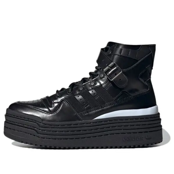 Adidas Afropunk X Triple Platforum High Top Sneakers - Black
