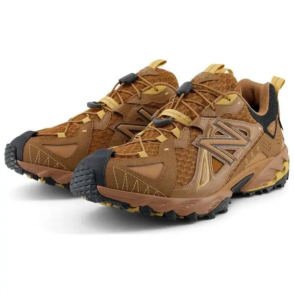 NEW BALANCE 610 Gore-tex Sneakers - Tan/brown/yellow