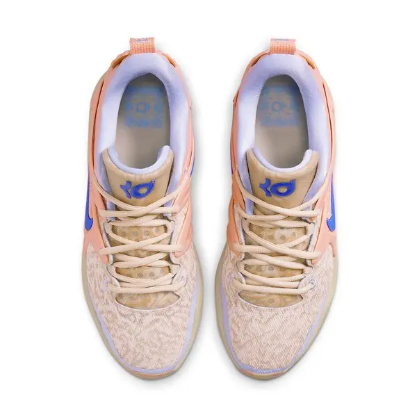 Nike Kd 15 "rattan Light Marine" Low Top Basketball Sneakers - Pink