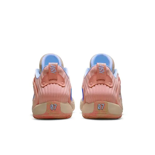 Nike Kd 15 "rattan Light Marine" Low Top Basketball Sneakers - Pink