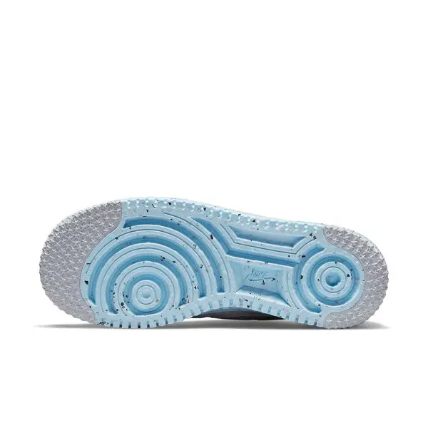 Nike Force 1 Crater Flyknit Sneakers - White/blue