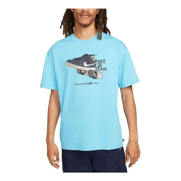 Nike Skateboarding T-shirt - Ocean Blue