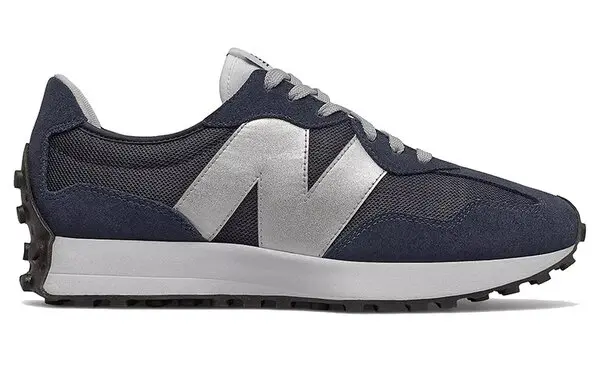 NEW BALANCE 327 Low Top Sneakers - Dark Blue/silver