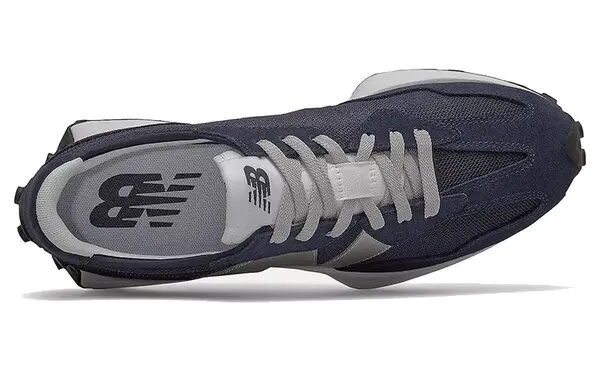 NEW BALANCE 327 Low Top Sneakers - Dark Blue/silver