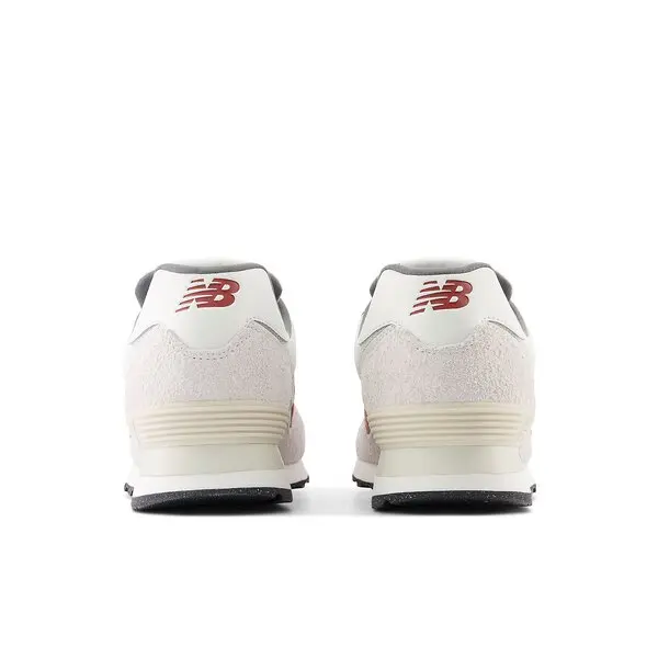 NEW BALANCE 574 Sneakers - White/red