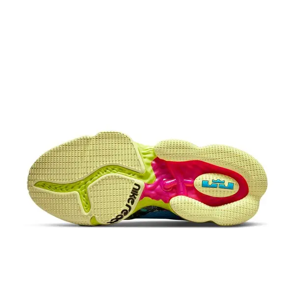 Nike Lebron 19 Low "lebronival" Sneakers - Blue/green
