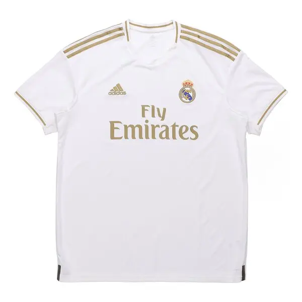 Adidas Real Madrid 19-20 Season Fan Edition Home Jersey - White