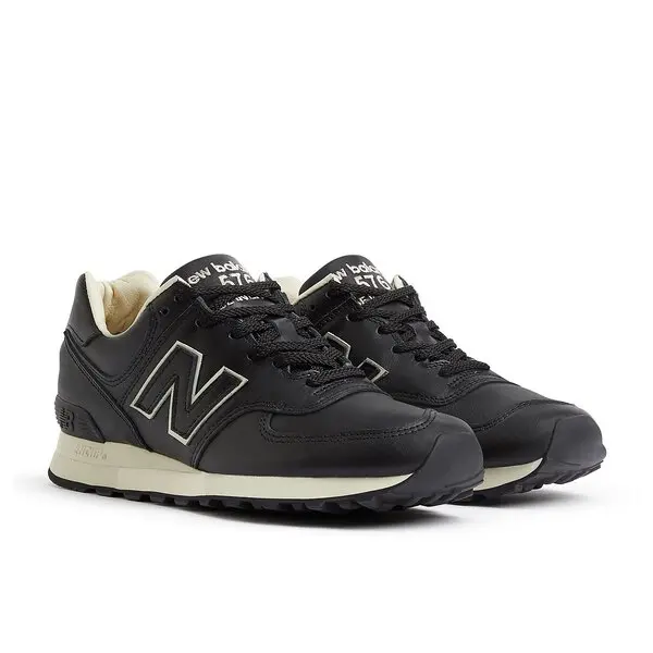NEW BALANCE 576 Made In England "black Cement" Sneakers