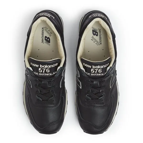 NEW BALANCE 576 Made In England "black Cement" Sneakers
