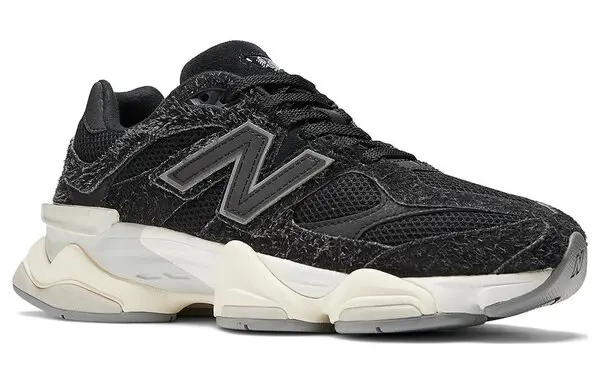 NEW BALANCE 9060 Suede Pack Sneakers - Black
