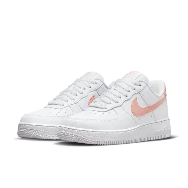Nike Force 1 '07 Next Nature Low Top Sneakers - White/fossil Rose