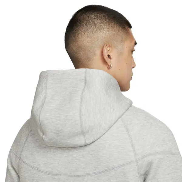 Nike Tech Fleece Zipper Hooded Jacket Asia Sizing - Grey