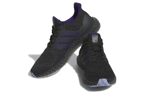 Adidas X Rich Mnisi Ultra 4d Sneakers - Black/purple