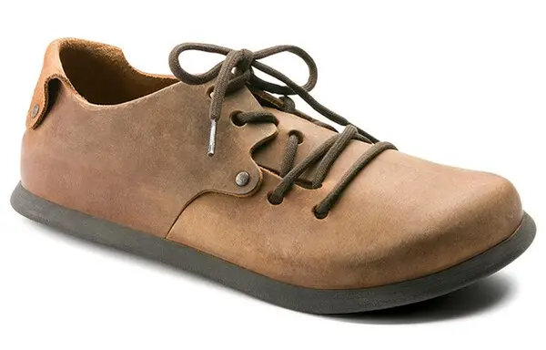 BIRKENSTOCK Montana Series Cowhide Casual Shoes - Brown