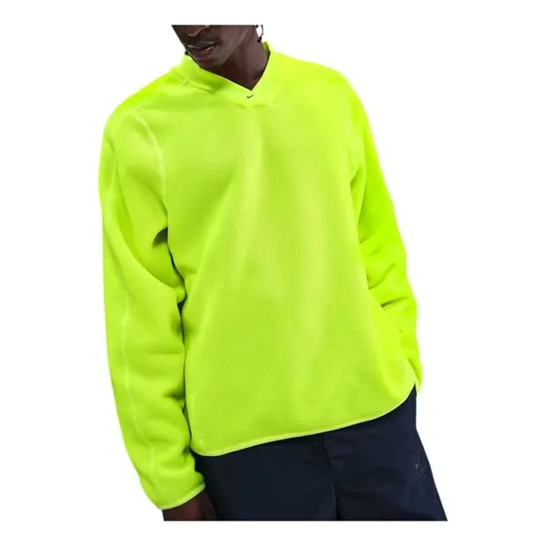 Nike X Stussy Thermal Pullover Sweatshirt - Neon