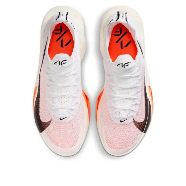 Nike Zoom Alphafly Next% 3 Prototype Athletic Shoes - White/black/phantom