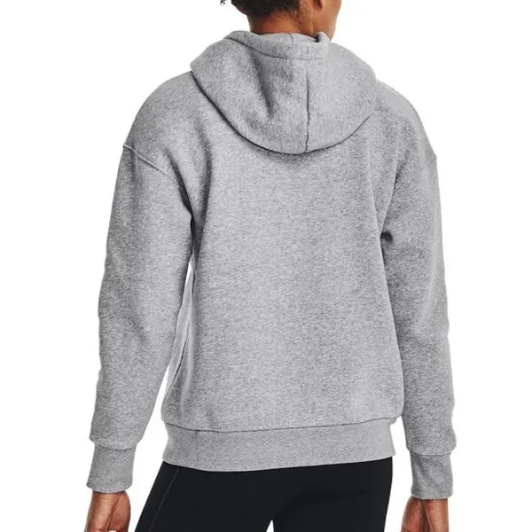 Under Armour Essential Fleece Hoodie - Grey/white