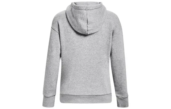 Under Armour Essential Fleece Hoodie - Grey/white