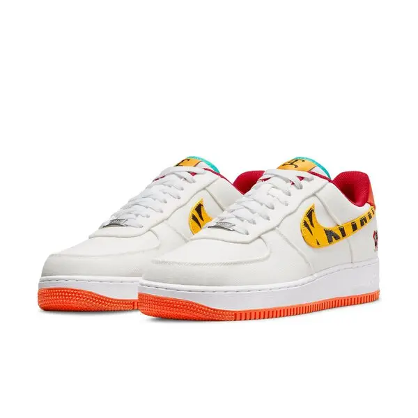 Nike Force 1 '07 Lv8 Year Of The Tiger Sneakers - White/yellow