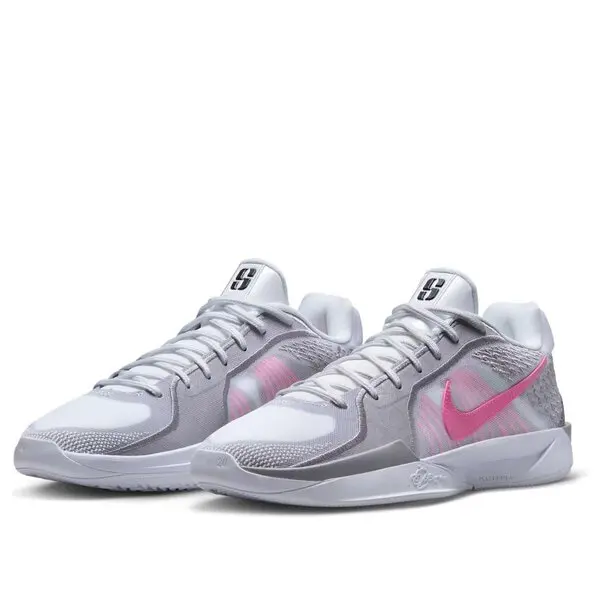 Nike Sabrina 2 'lily' Sneakers - White/pinksicle/cement Grey