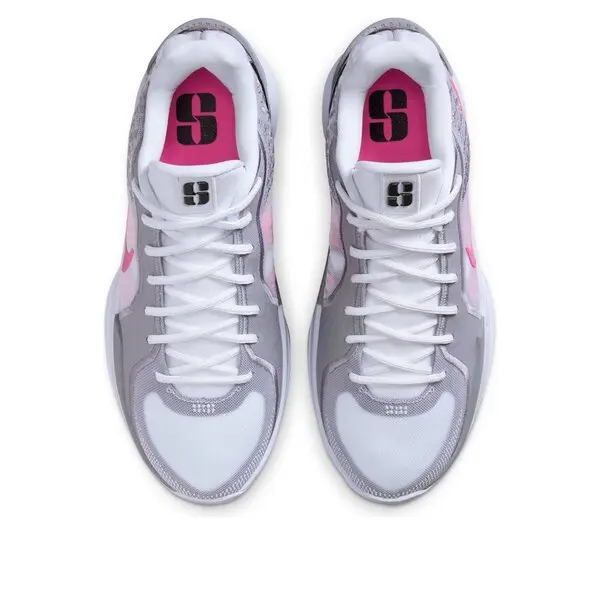 Nike Sabrina 2 'lily' Sneakers - White/pinksicle/cement Grey