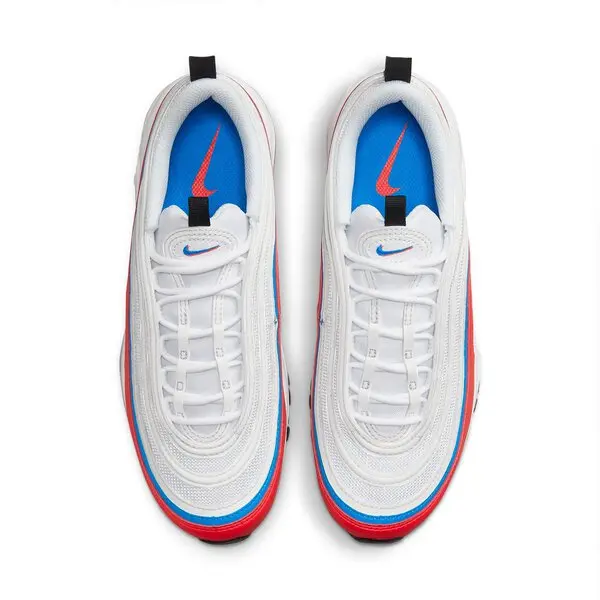 Nike Max 97 "double Swooshes - White/red