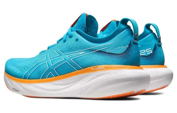 Asics Gel-nimbus 25 Wide - Blueyellow