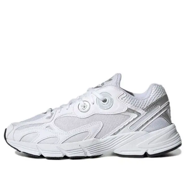 Adidas Astir Silver Metallic Sneakers - White