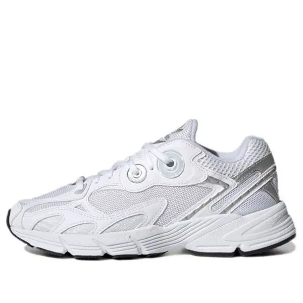 Adidas Astir Silver Metallic Sneakers - White