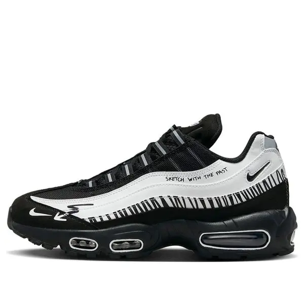 Nike Max 95 Sp "sketch" Sneakers - White/black/black