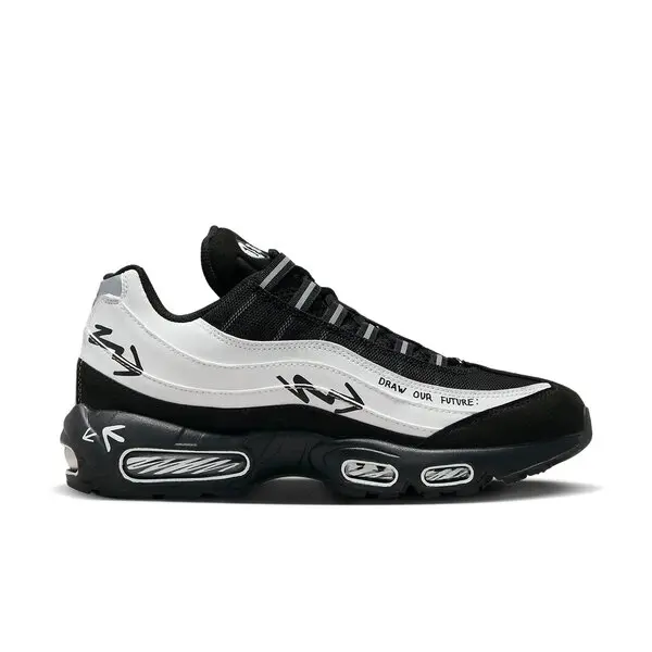 Nike Max 95 Sp "sketch" Sneakers - White/black/black