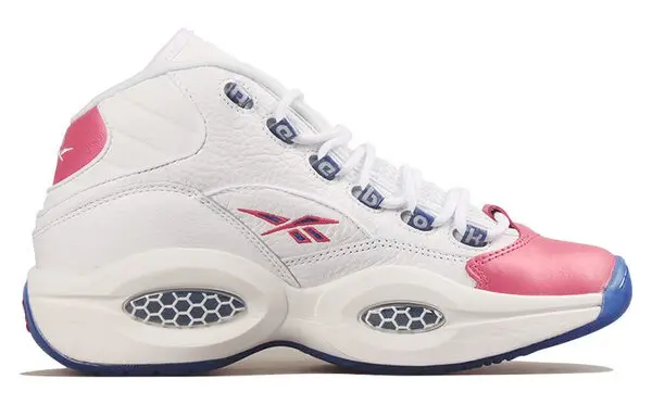 REEBOK Eric Emanuel X Question Mid High Top Sneakers - Pink