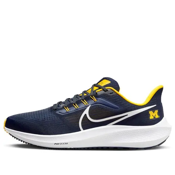 Nike Zoom Pegasus 39 "michigan" Sneakers - Black/anthracite/volt