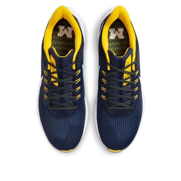 Nike Zoom Pegasus 39 "michigan" Sneakers - Black/anthracite/volt