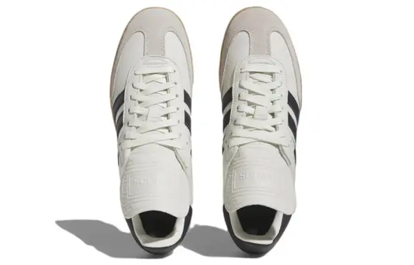 Adidas X Pharrell Humanrace Samba Sneakers - White/black