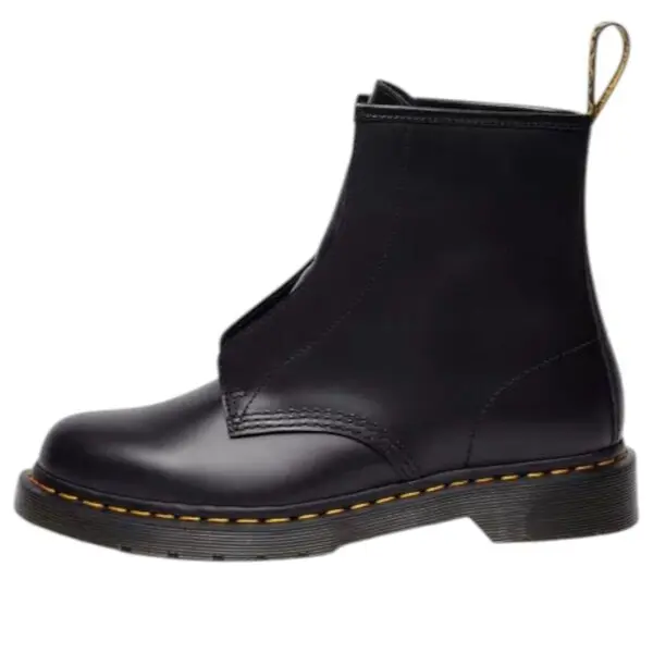 Dr. Martens 1460 Laceless Smooth Slip On Boots - Black
