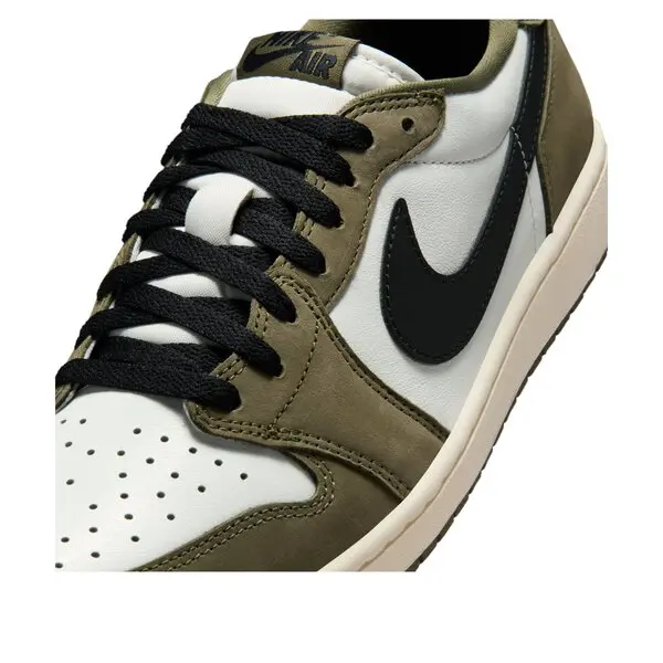 JORDAN 1 Low Og "medium Olive - Medium Olive/black/summit White