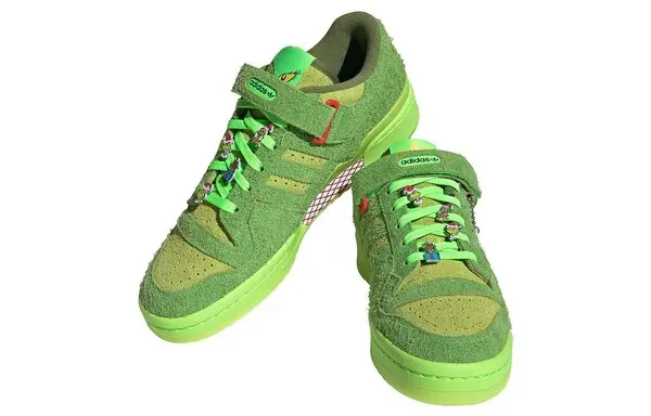 Adidas Dr. Seuss X Forum Low 'grinch' Sneakers