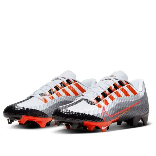 Nike Vapor Edge Speed 360 Athletic Cleats - Gray/orange