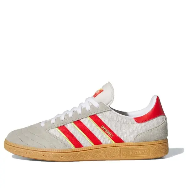 Adidas Busenitz Vintage Sneakers - Feather Grey/red/orbit Grey