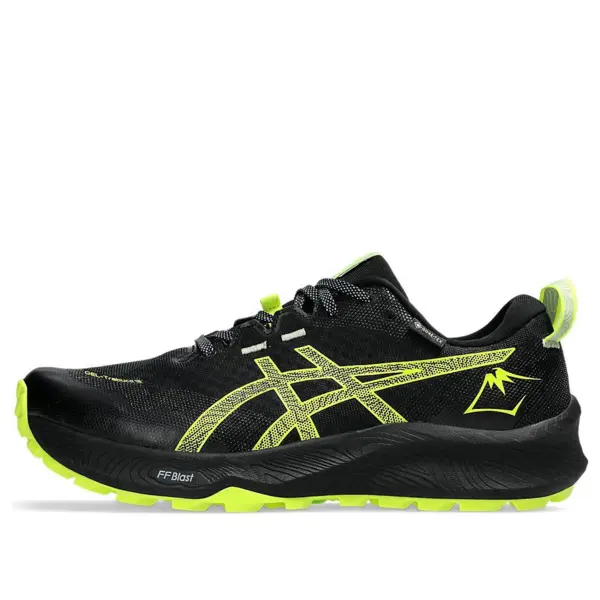 Asics Gel-trabuco Gtx Trail Running Shoes - Black/volt Green