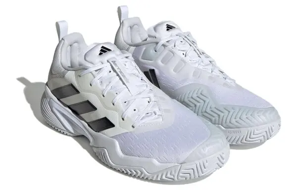 Adidas Barricade 'white Black Silver