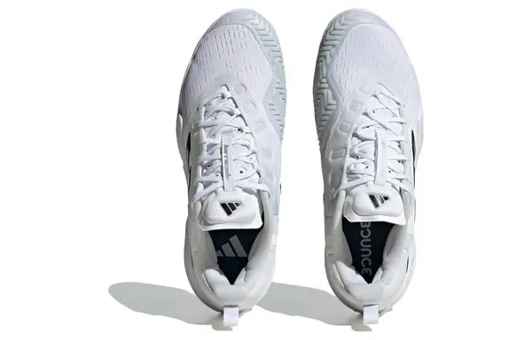 Adidas Barricade Tennis Shoes - Cloud White/core Black/matte Silver