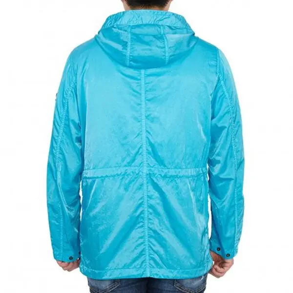 Stone Island Logo Patch Hooded Jacket