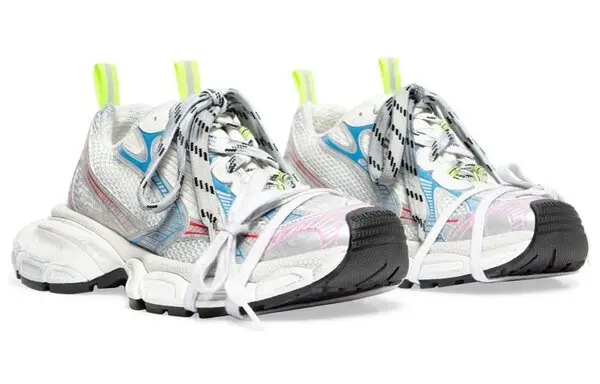 Balenciaga 3xl Sneakers - White/red/blue
