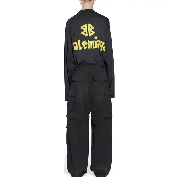 Balenciaga Cargo Pants - Black