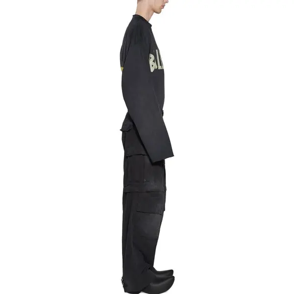 Balenciaga Cargo Pants - Black