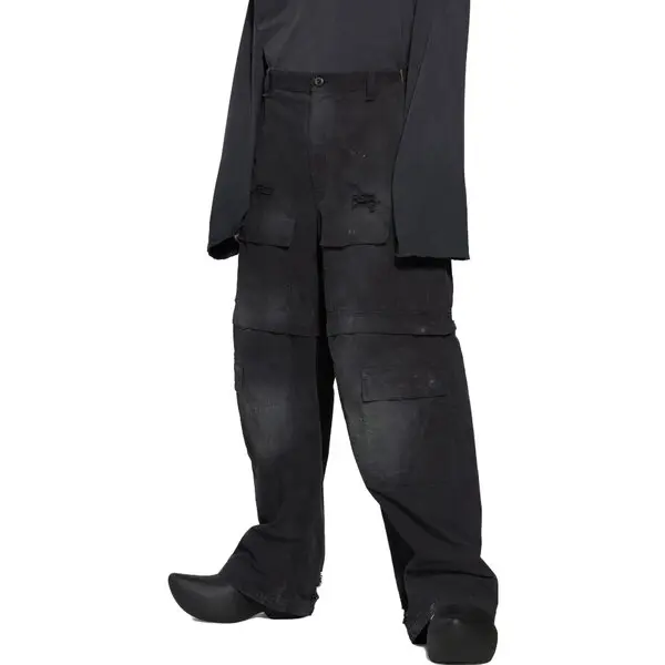 Balenciaga Cargo Pants - Black