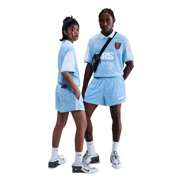 Nike X Martine Rose Football Shorts - Light Blue