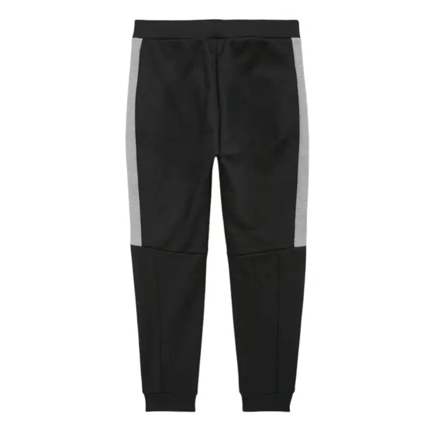 Balenciaga X Puma Fitted Tracksuit Pants 'black Dark Heather Gray